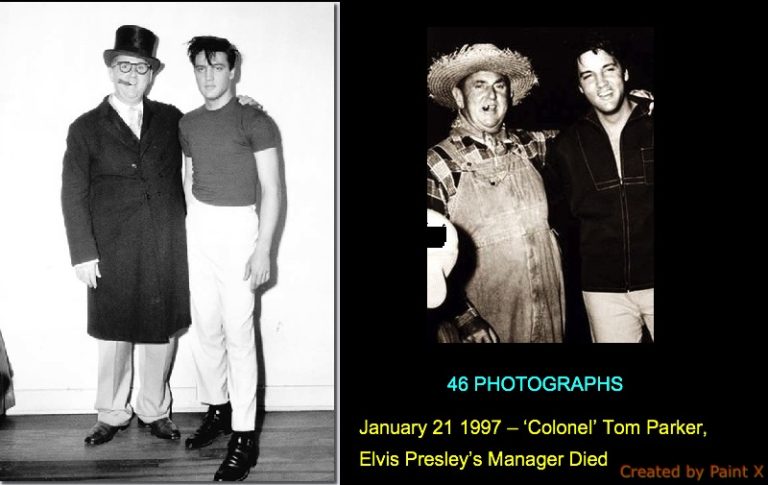 January 21 1997 - 'Colonel' Tom Parker, Elvis Presley's manager and ...