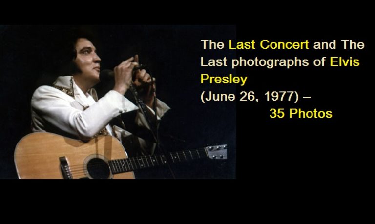 The Last Concert photographs of Elvis Presley (June 26, 1977) - 35 ...
