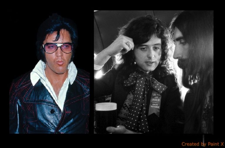 When Led Zeppelin Met Elvis Presley - May 11, 1974 - Elvis Presley