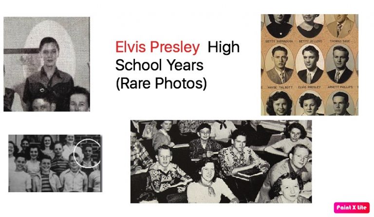 Elvis Presley – High School Years (Rare Photos) – Elvis Presley