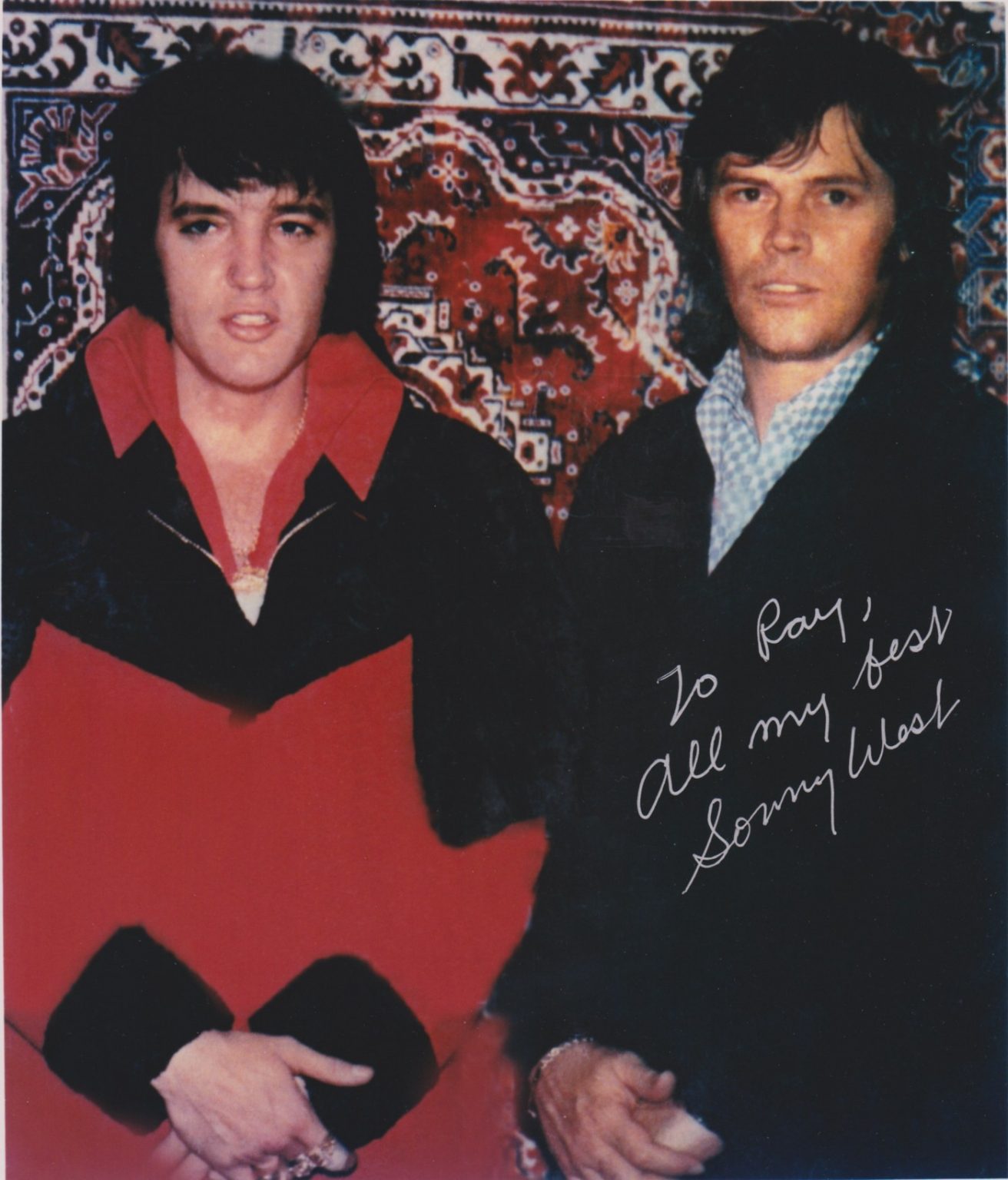 Elvis Presley Owned Full-Length Coat With Fur Trim and Cape (1970s ...