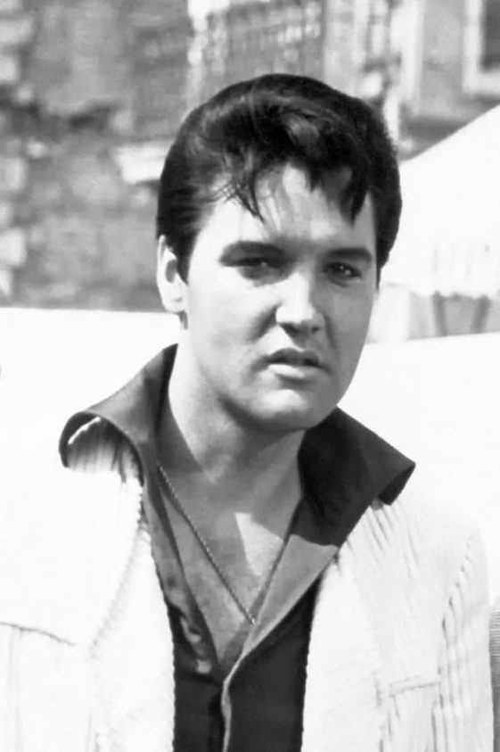 Elvis And The Actors Of The Popular Tv Series “Bonanza”. – Elvis Presley