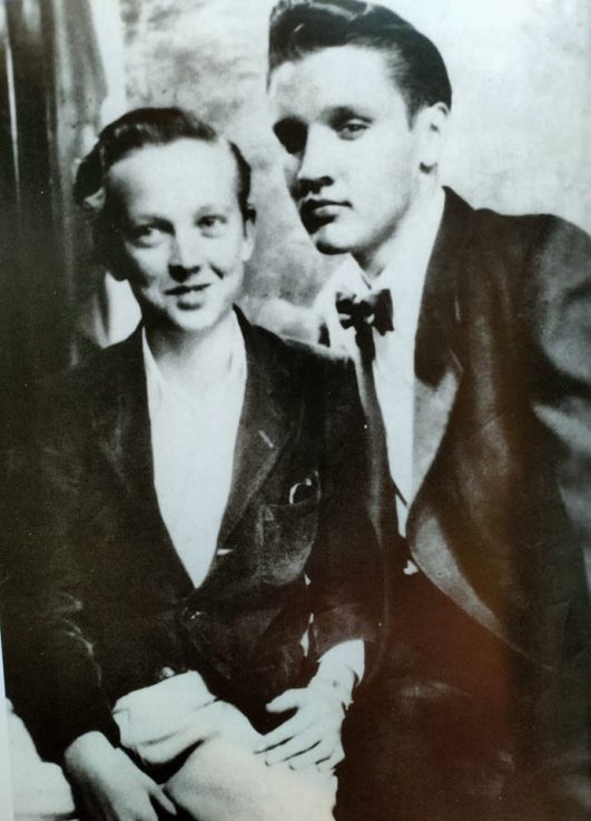 Elvis and his cousin bobby smith. – Elvis Presley