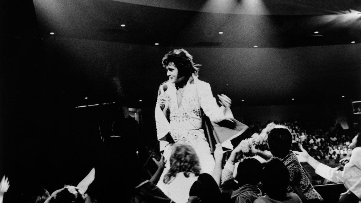 October 3, 1945 Elvis Presley made his first-ever public appearance at ...