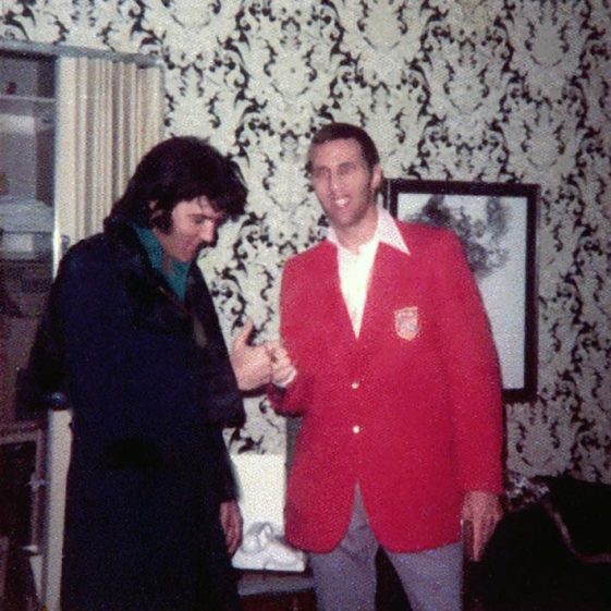 January 1973: This is a photo of Elvis Presley and Memphis boxer Joey ...